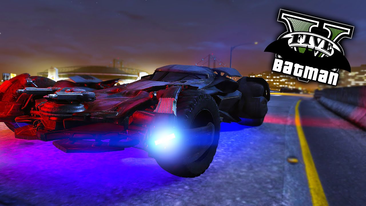 GTA 5 PC - Batman And Bat Snyder ! Crimes Fighting ! (Batman LSPDFR ...