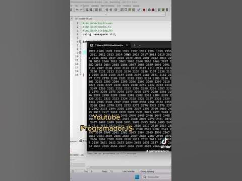 Bucle For en C++ | ProgramadorJS - YouTube