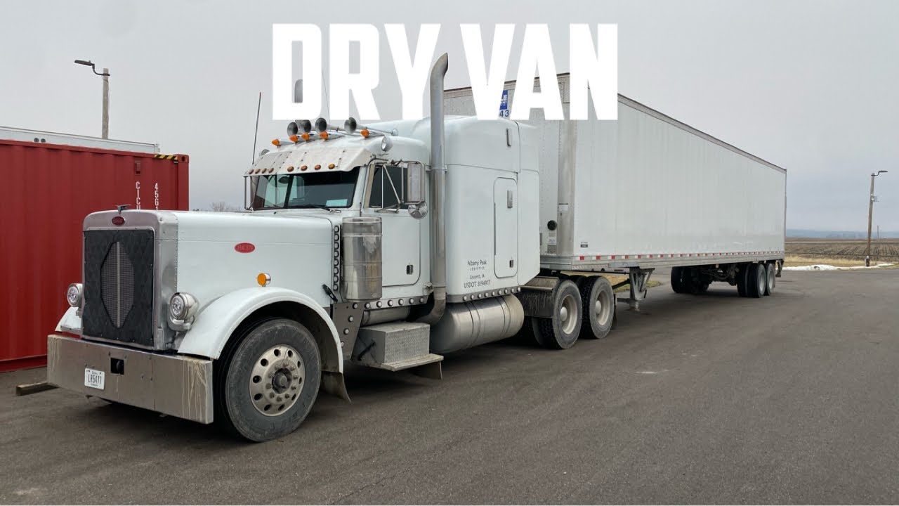 Hooking On To The Dry Van (Owner Operator Trucking) - YouTube