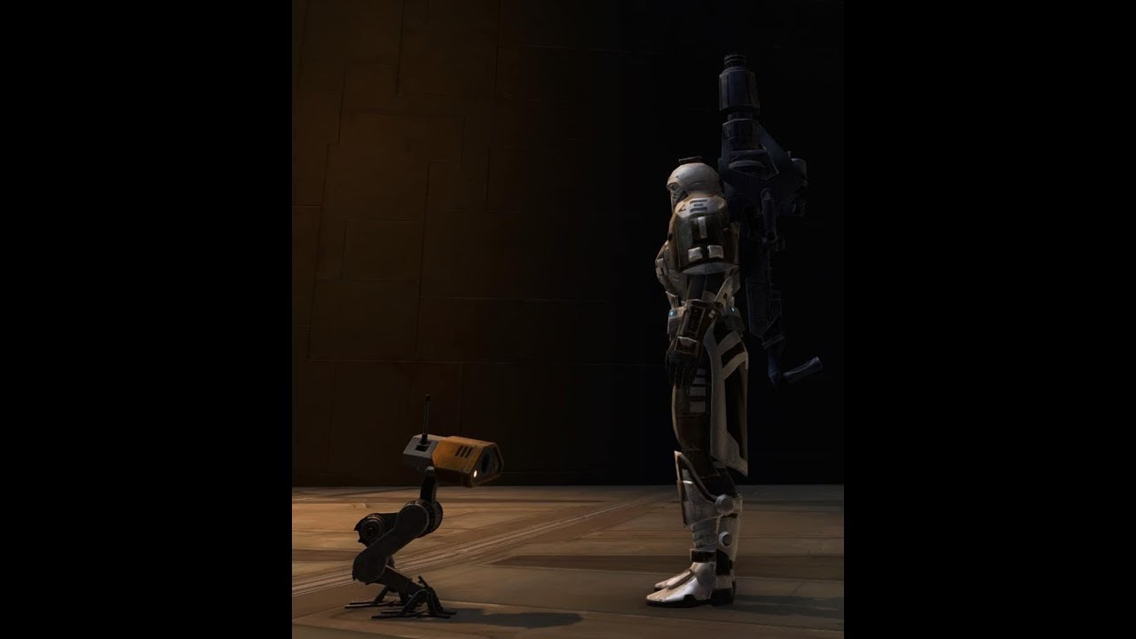 Star Wars The Old Republic: RE-1 Scout Droid mini pet - YouTube