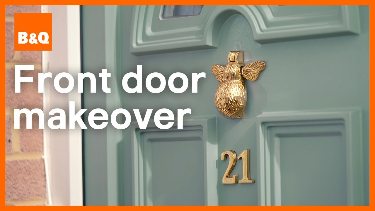 How to paint a uPVC door | DIY - YouTube