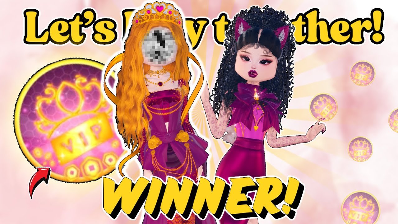 Announcing *PERMANNT VIP* Giveaway WINNER & Let's Play Dress to Impress ...