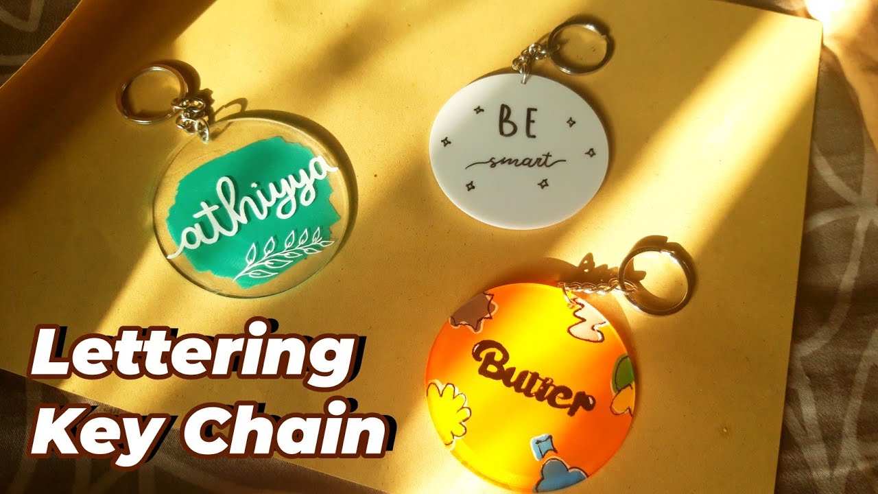 Cara Membuat Key Chain Akrilik || athiyyart🇮🇩 - YouTube