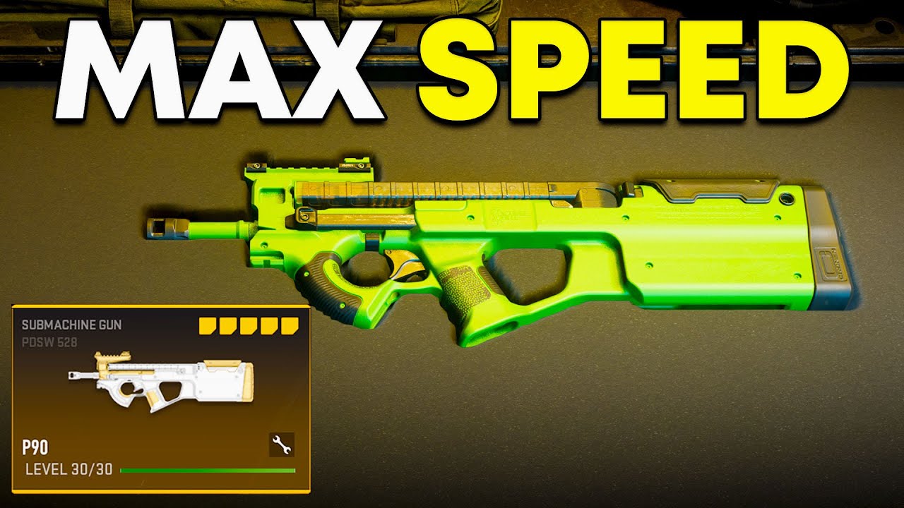 the MAX SPEED P90 is INSANE in WARZONE 2!😳(Best PDSW 528 Class Setup ...