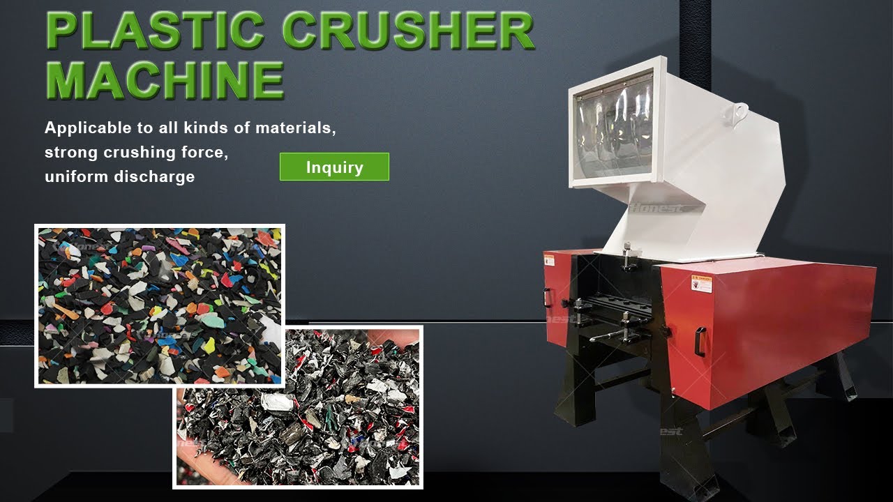 Plastic Lumps Crusher Machine-Industrial Plastic Crusher and Shredder ...