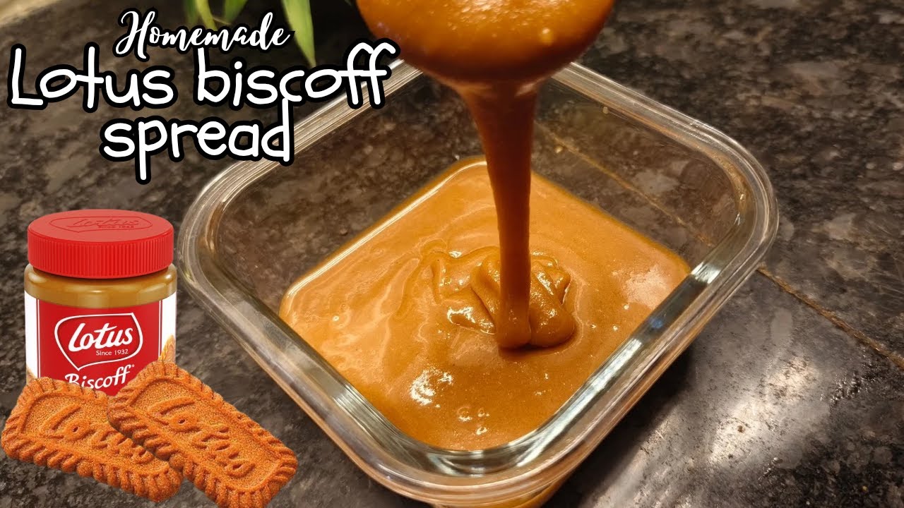 Homemade biscoff spread recipe | Affordable biscoff spread with Parle G ...