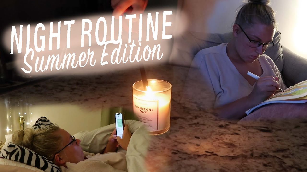Summer Night Routine | MiKayla Rose 🌹 - YouTube