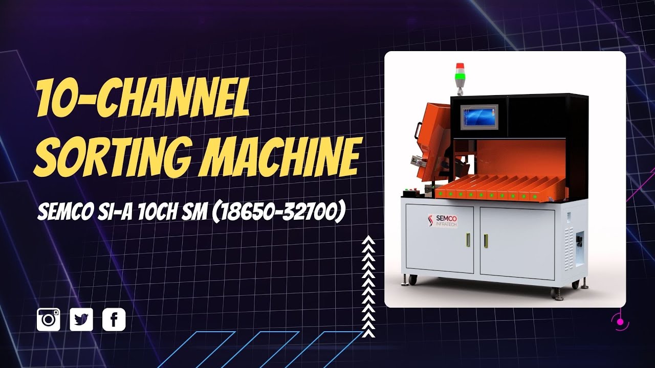 Top Five Features of Cylindrical Cell Sorting Machines - YouTube
