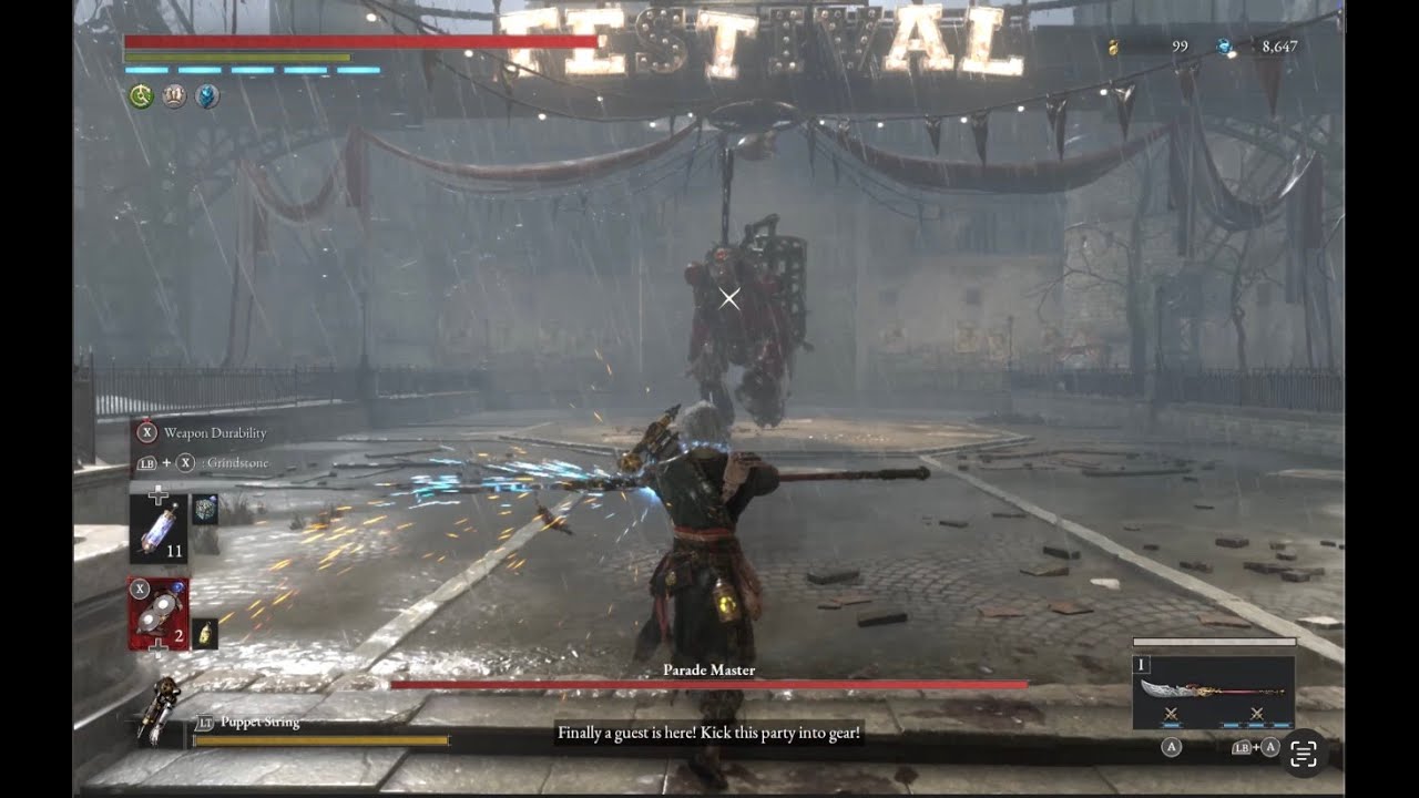 lies of p first boss + title screen ng+2 - YouTube