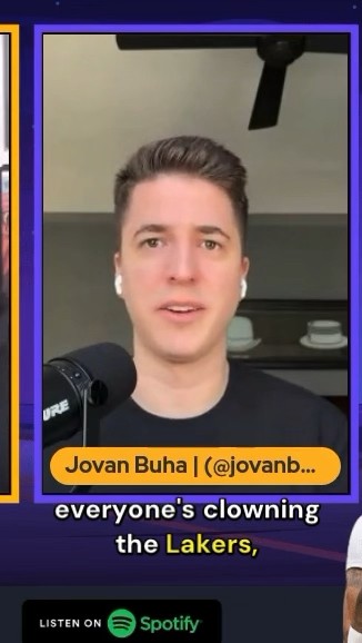 Is Austin Reaves really “untouchable?” Jovan Buha of the Athletic ...