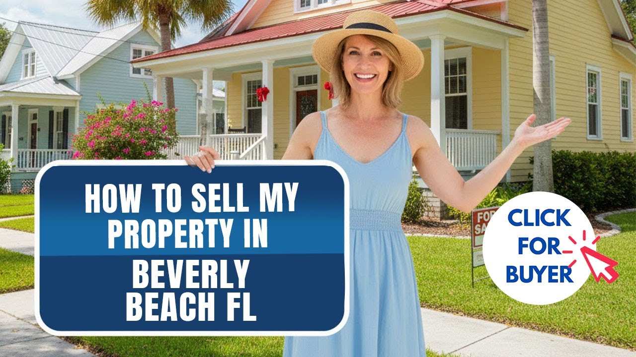 how to sell my property in beverly beach fl - YouTube