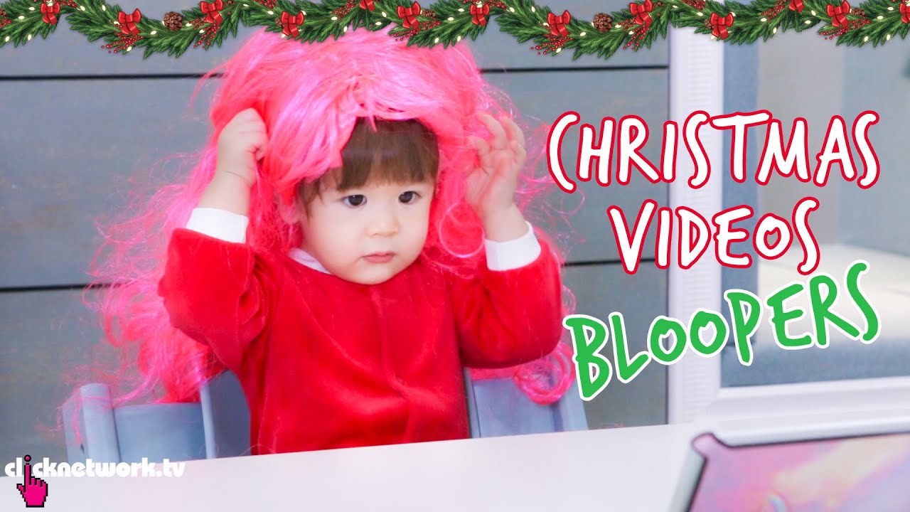 Clicknetwork Christmas Videos Bloopers - YouTube