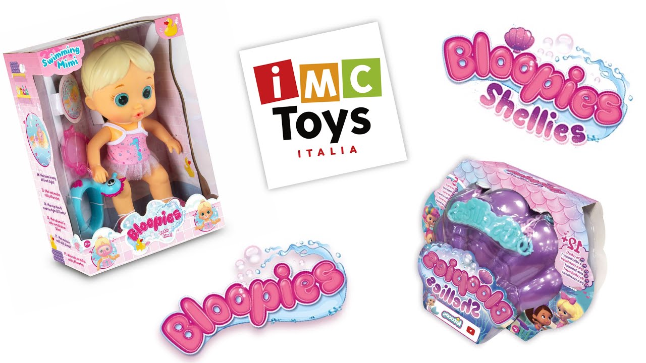 BlOOPIES Swimming MIMI e Shellies 💦 ImcToys - YouTube