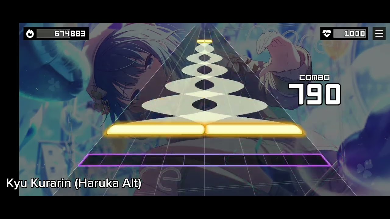 [Sonolus] Playing some MMJ songs because Haruka got her 4th focus ...