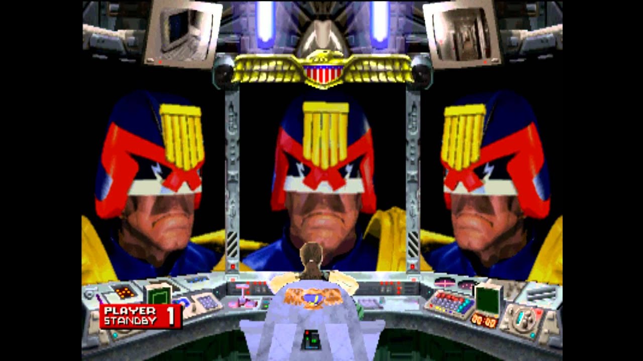 Judge Dredd Arcade Attract - YouTube