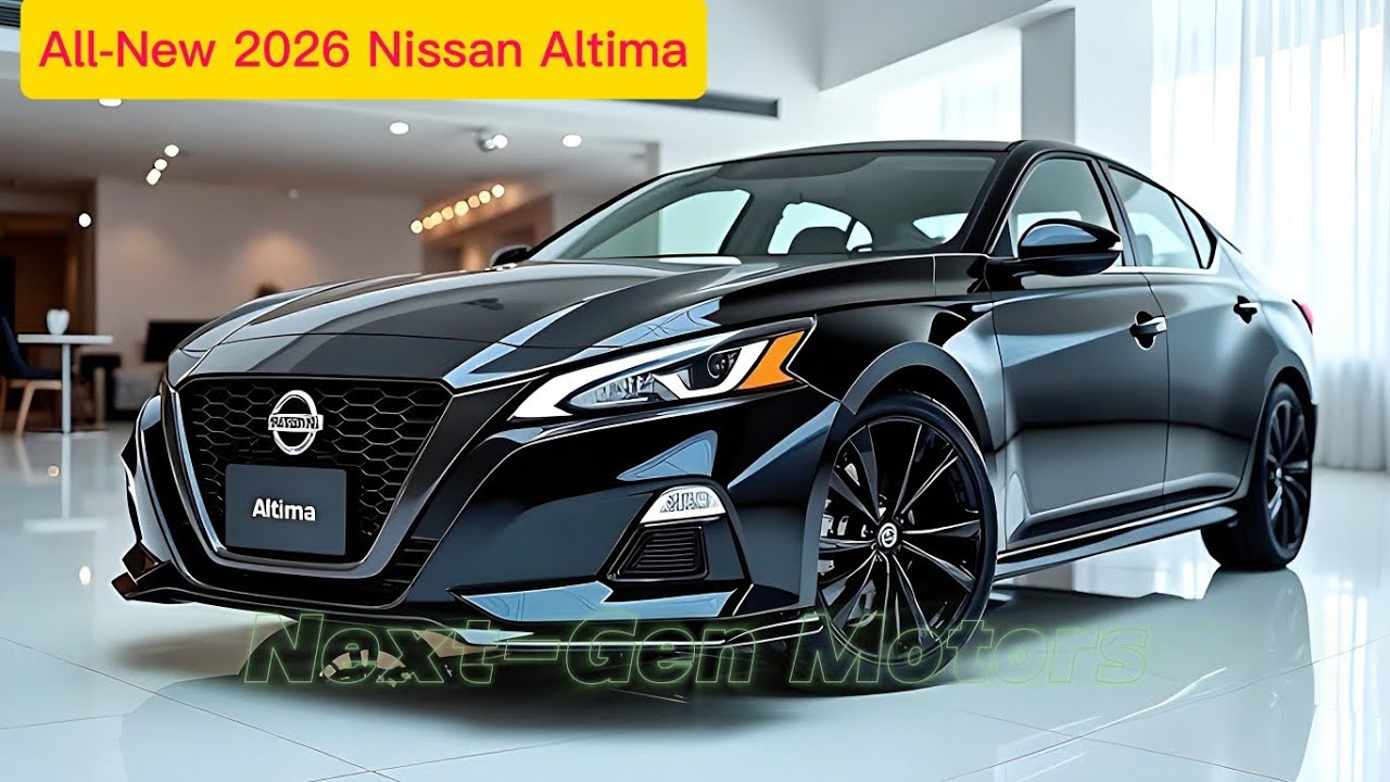 All-New 2026 Nissan Altima – Dieses neue Sedan-Monster sprengt ALLE ...