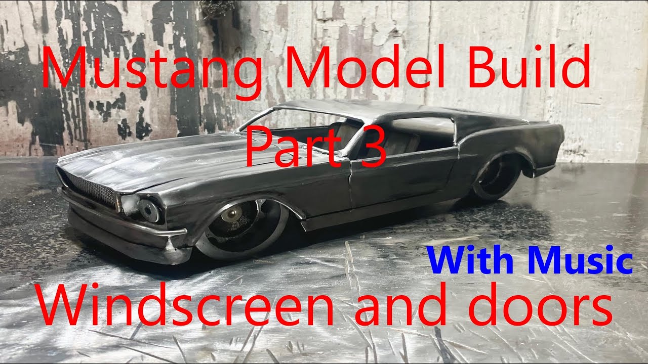 Mustang Model Build PT 3. with misic - YouTube