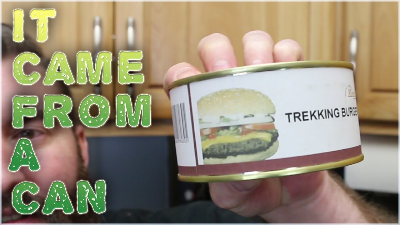 Cheeseburger in a Can - YouTube