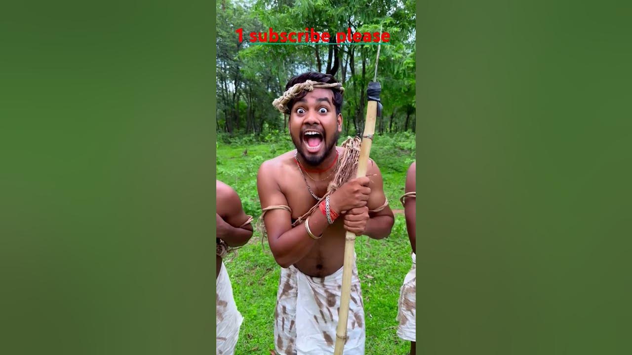 aadhar card , aadivasi log, jagal k aadmi, jangli #comedy #funny #comedyskits #funnycomment # ...