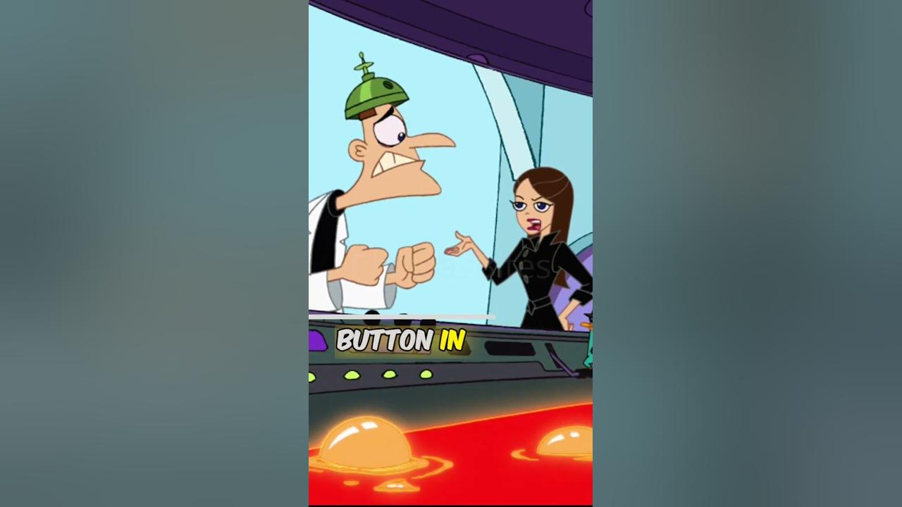 The Self Destruct Button #shorts #comedy #funny #phineas #disney #phineasandferb #cartoon - YouTube