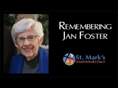 12/19/2024 Remembering Jan Foster - YouTube