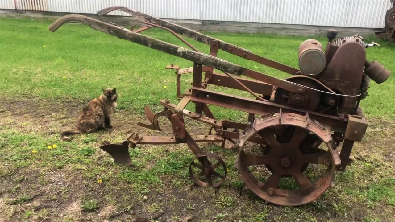 1931 Bready Cultimotor Antique Garden Tractor - YouTube