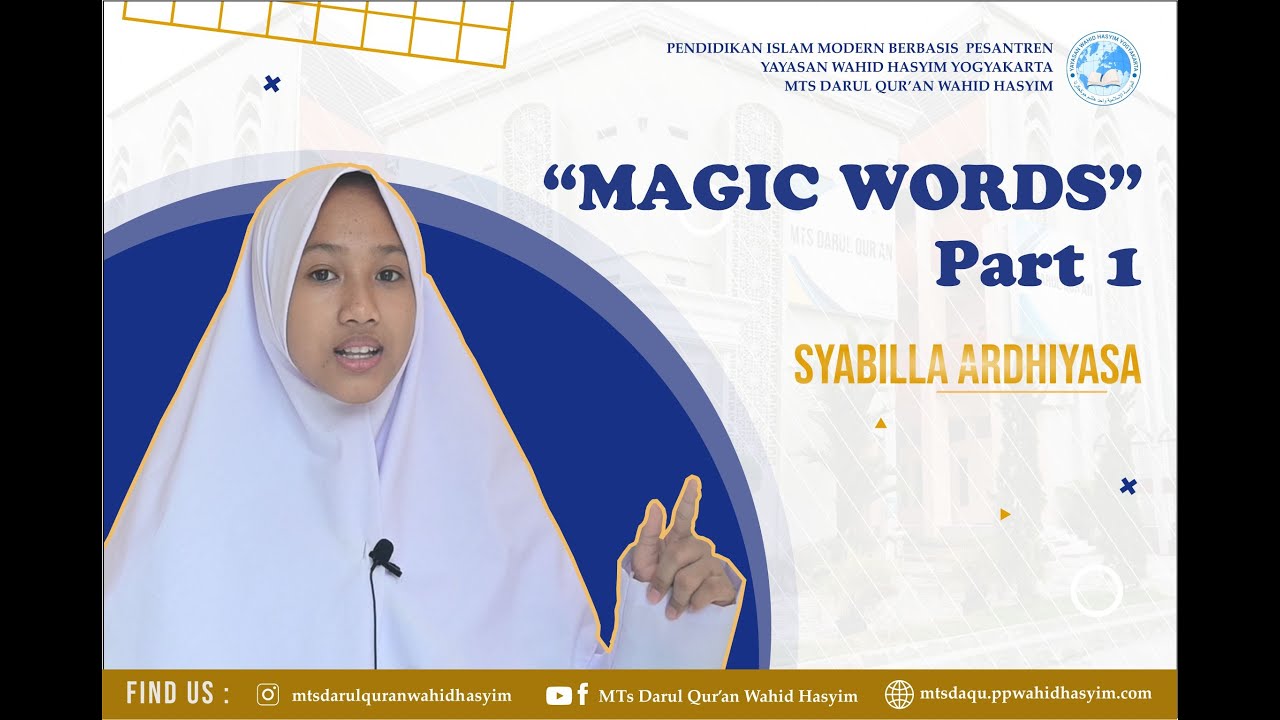 Let's Get to Know "3 Magic Words" Pt.1 - YouTube
