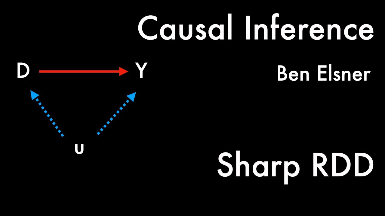 Causal Inference -- 14/23 -- Sharp RDD - YouTube