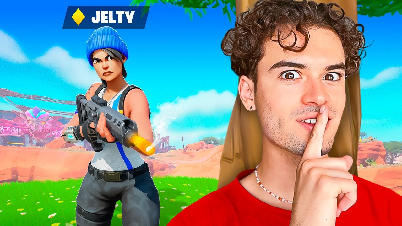 Me INFILTRÉ a la Partida de JELTY en Fortnite! - YouTube