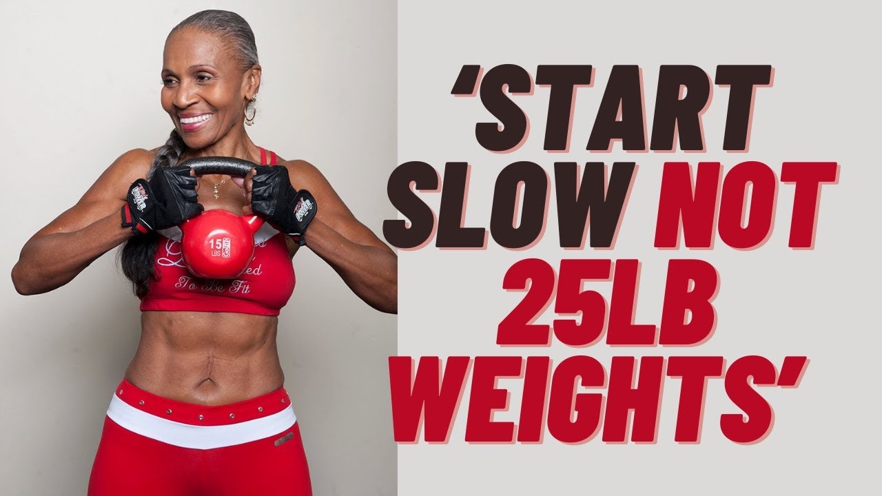 How to start fitness over 60 - Ernestine Shepherd - YouTube