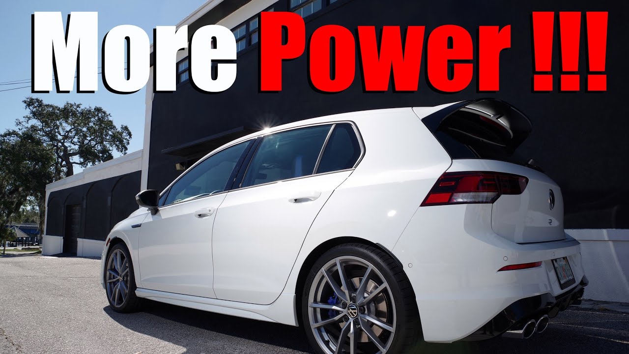 Our MK8 Golf R Gets More Power With A 93 Tune From COBB Accessport ...