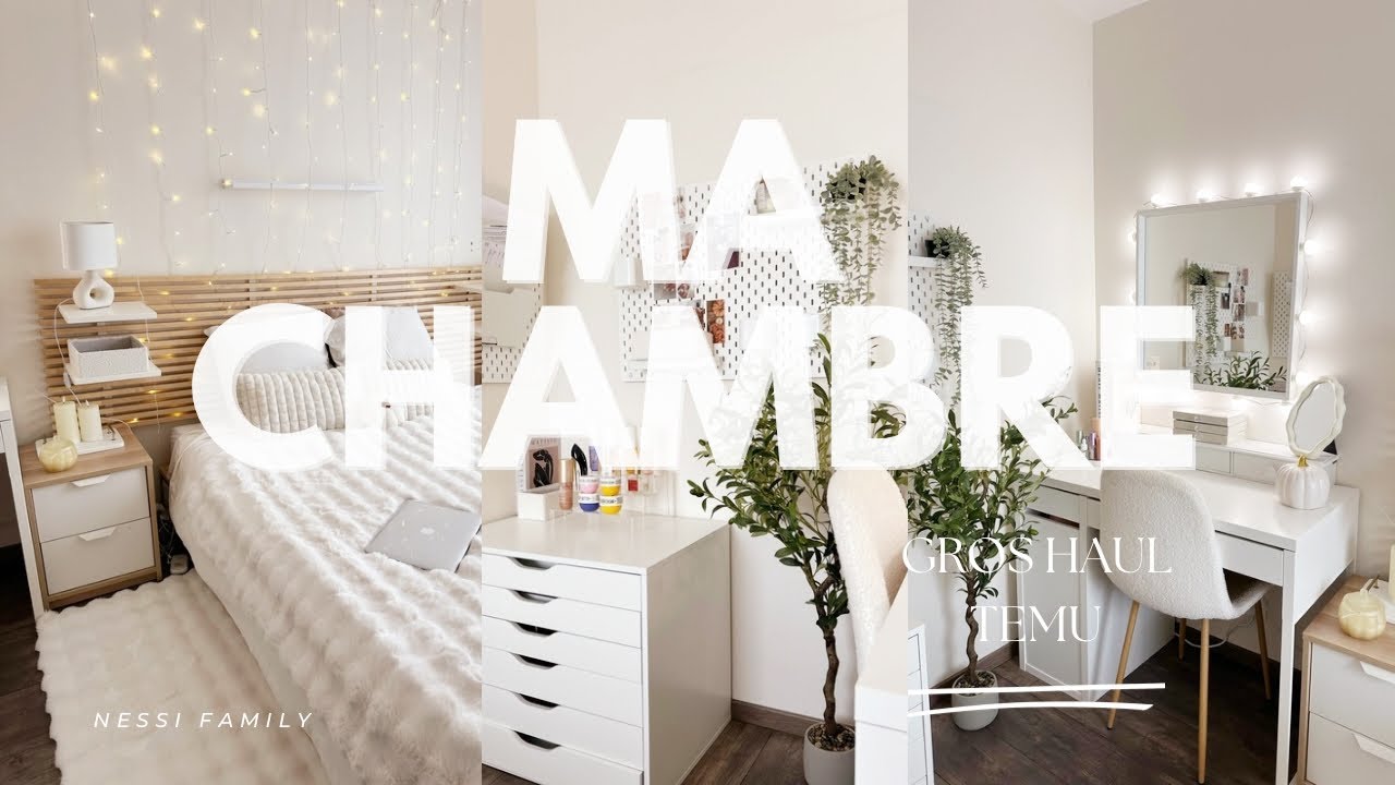 MA CHAMBRE | Je décore et améliore ma chambre • HAUL TEMU • ROOMTOUR ...