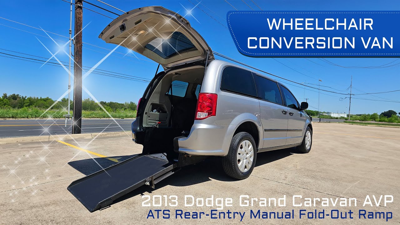 REAR-ENTRY CONVERSION VAN | 2013 Dodge Grand Caravan ATS Manual Fold ...