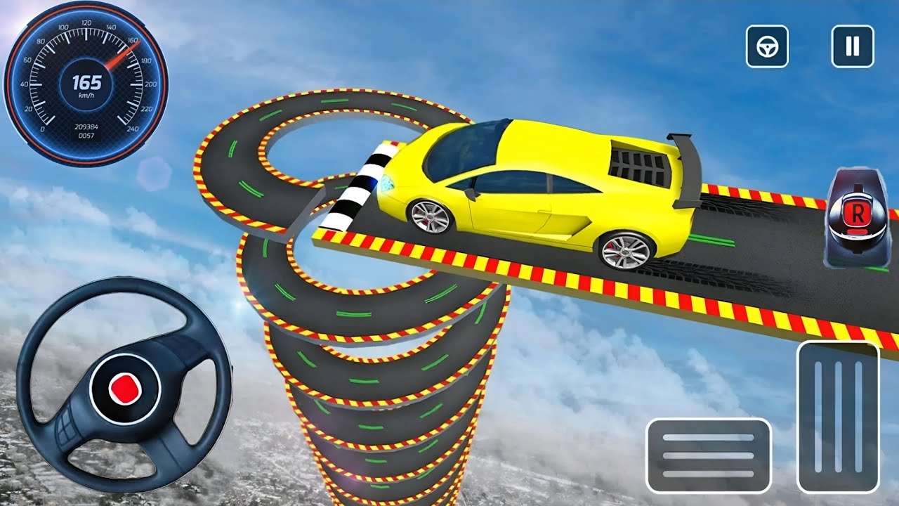 Impossible Stunts Car Racing Game - Car Racing Track 3D - Android ...