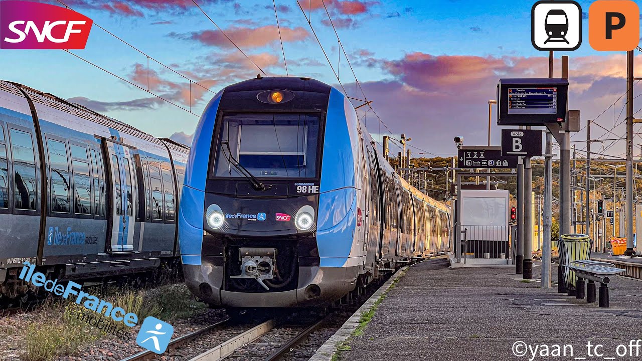 Les 1 ans de l’électrification de la branche provin du Transillien ...
