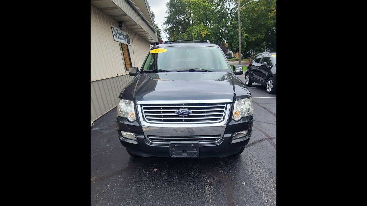 Exterior view 2010 Ford Explorer Limited, 4X4 SUV - YouTube