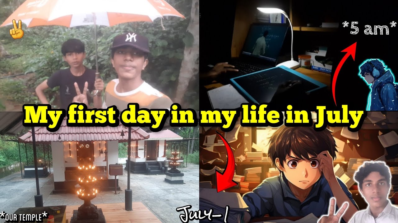 My first day in my life in July | a school day 🔥| how was my first day ...