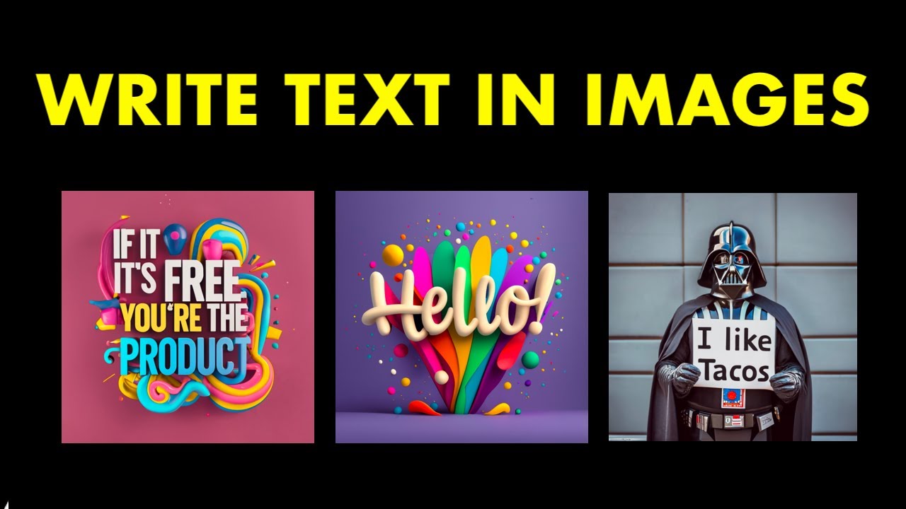 This New Text-to-Image AI Tool Is INSANE (Ideogram AI) - YouTube