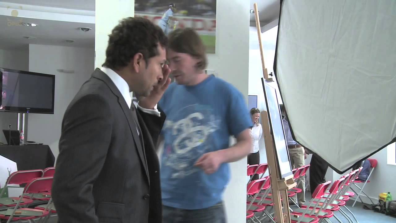 Sachin Tendulkar event in London - 4 - photo shoot for Opus - YouTube