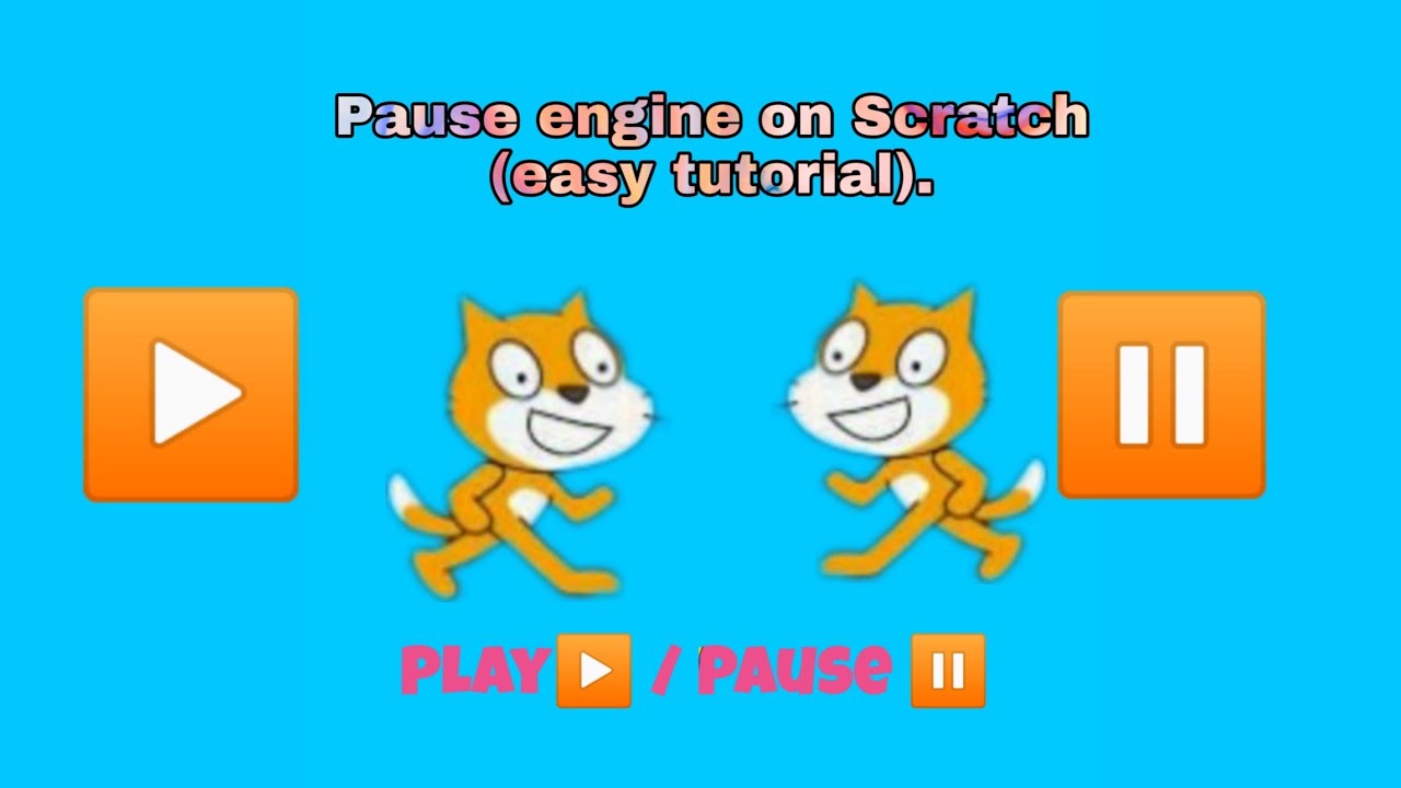 Scratch Tutorial On Making A Pause Button On Scratch For Scratch Games Scratch Tutorial On Making A Pause Button On Scratch For Scratch Games