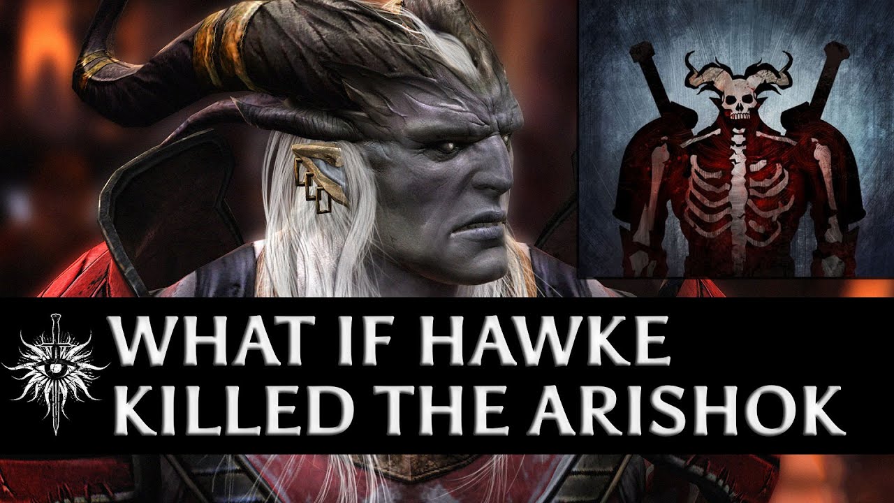 Dragon Age: Inquisition - What if Hawke killed the Arishok in DA2 - YouTube