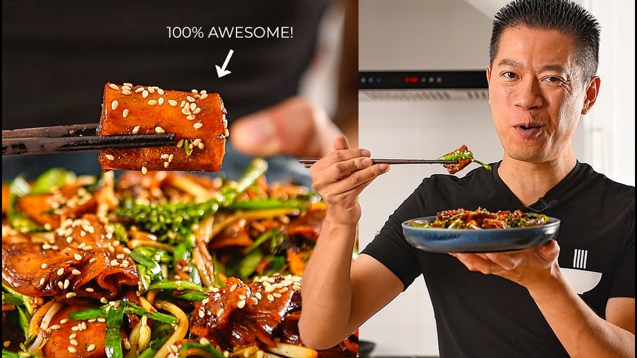 My childhood favourite | Stir Fry Cheung Fun! - YouTube