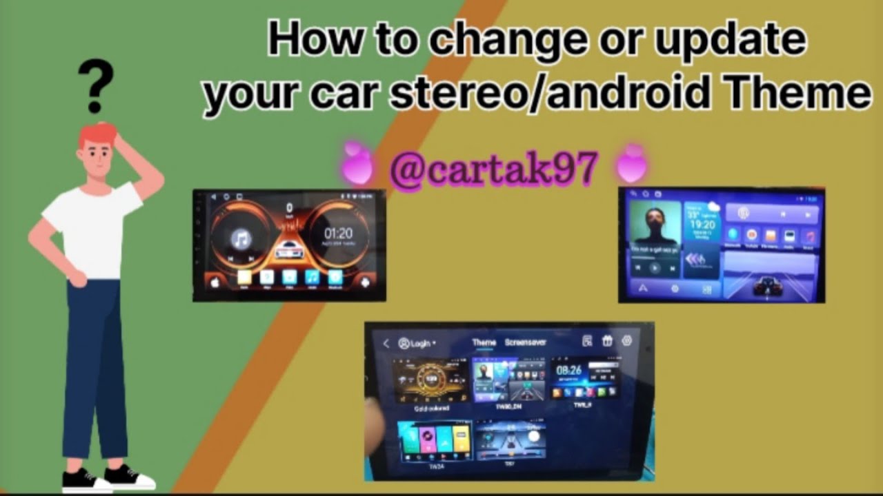 How To Do Change Or Update My Car Stereo/Android Theme. - YouTube
