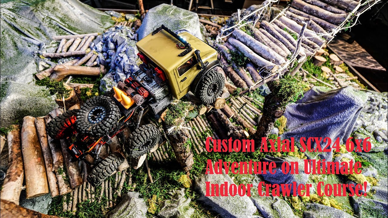Wow, What an Adventure! Watch My Custom Axial SCX24 6x6 Tackle Our ...