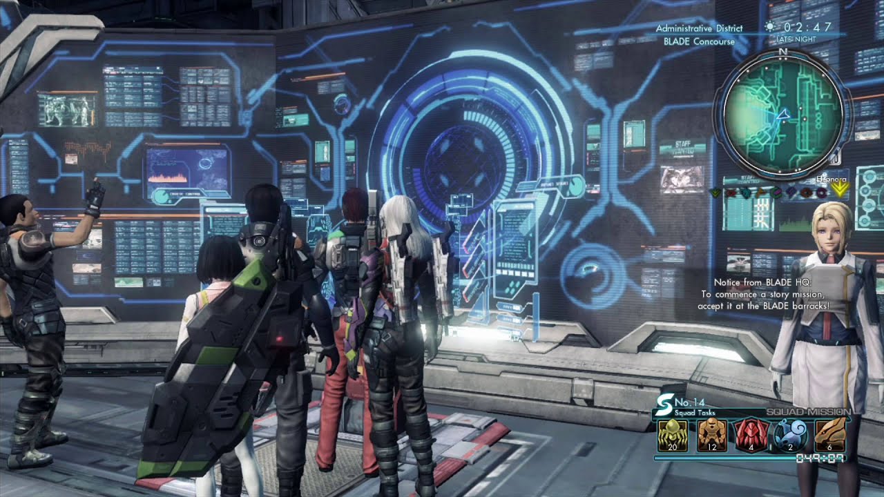 Xenoblade Chronicles X - Menu tour - YouTube