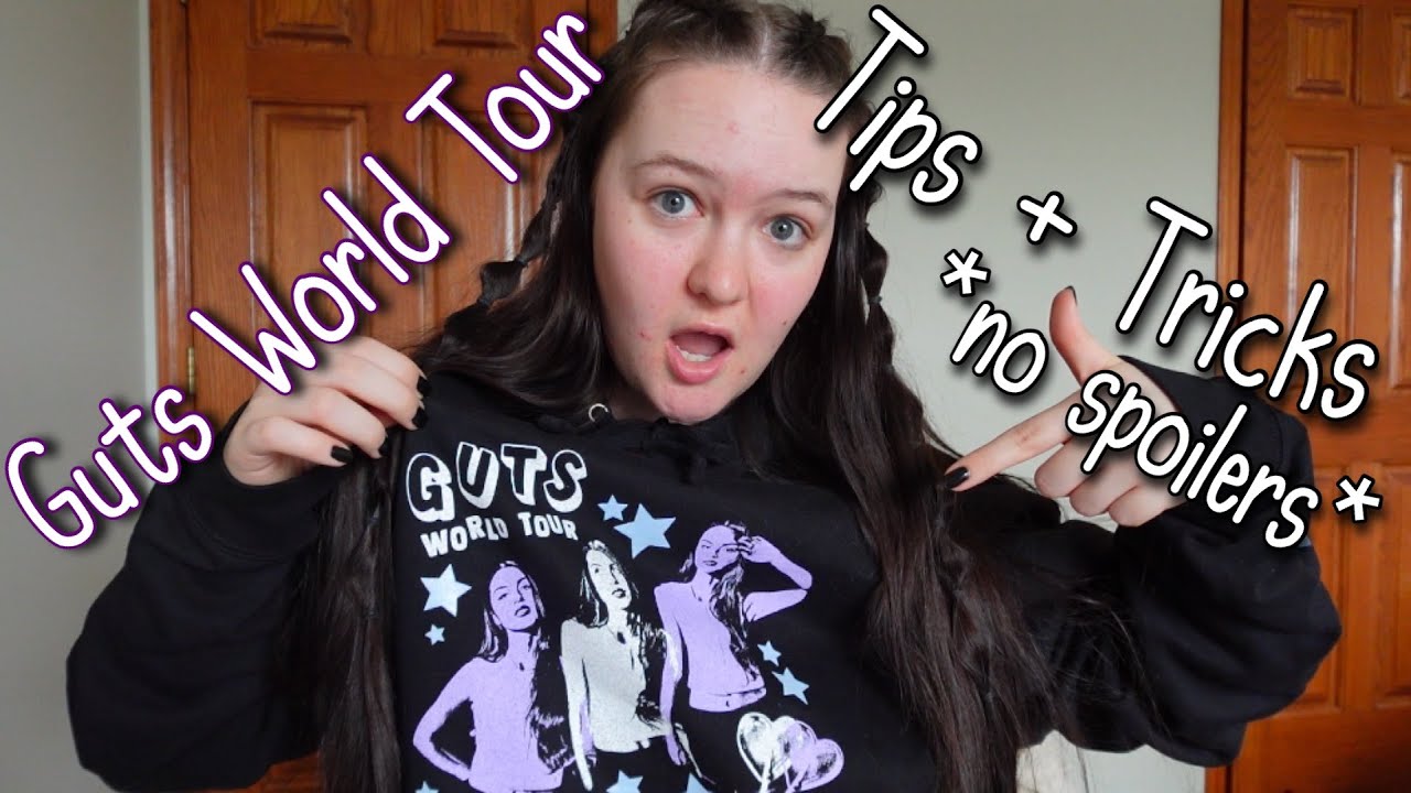 COMPLETE GUTS GUIDE FOR OLIVIA RODRIGO'S GUTS WORLD TOUR | Concert Tips ...