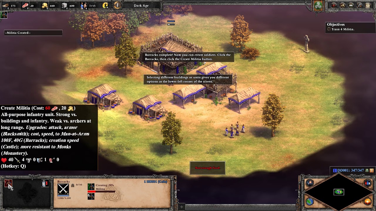 Age of Empires II: Definitive Edition - Training The Troops - YouTube