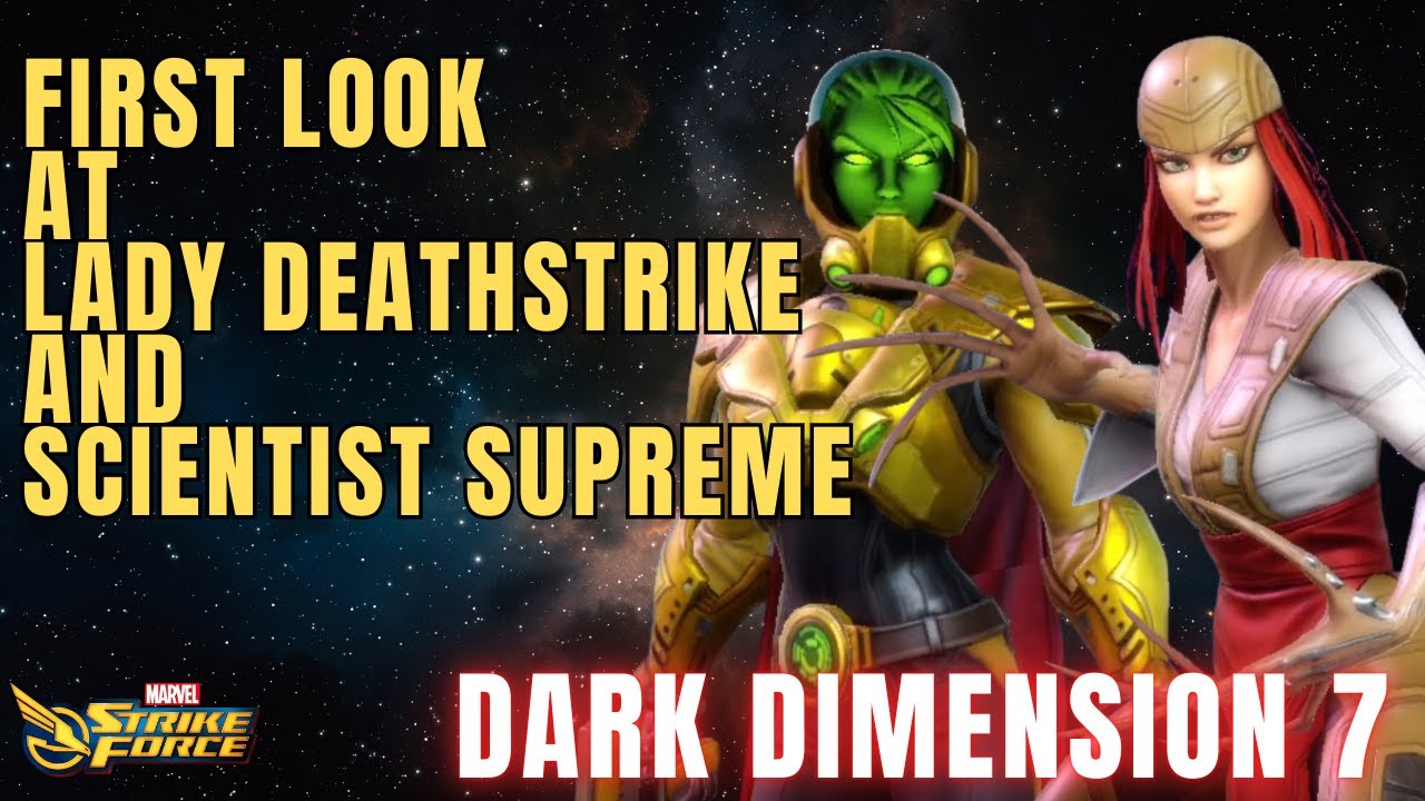 First Look at Lady Deathstrike and Scientist Supreme in Dark Dimension ...