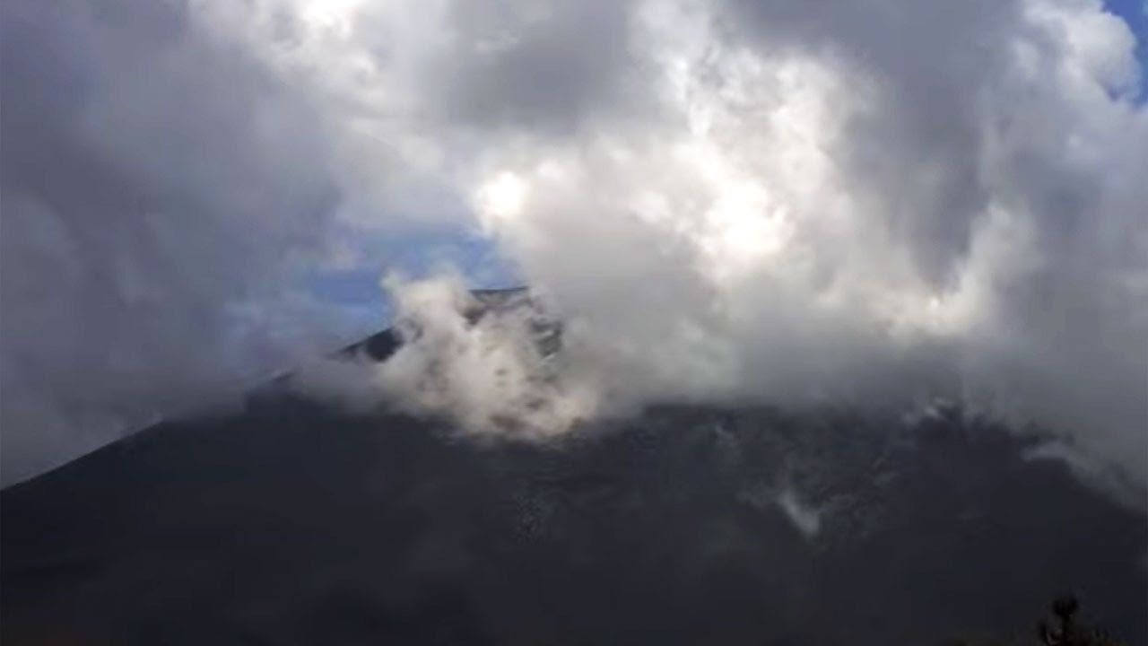 #POPOCATEPETL | 😱 INCREÍBLE COMO SE MUESTRA EL POPO HOY ANTE NOSOTROS 😱 ...