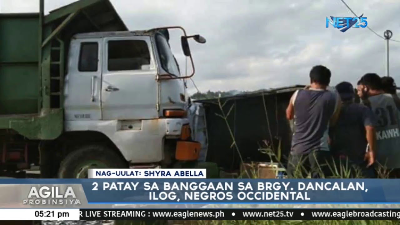 2 patay sa banggaan sa Brgy. Dancalan, Ilog, Negros Occidental - YouTube